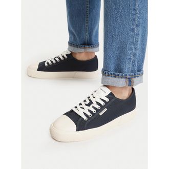 Calvin Klein Sneakers aus Stoff Calvin Klein Vulc Laceup Cv HM0HM02121 Dunkelblau