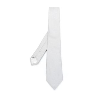 Giorgio Armani Homme, Accessoires, Gris, Taille: ONE Size Woven Jacquard Tie