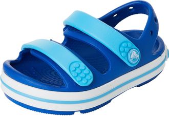 Crocs Unisex Kinder Crocband Cruiser Sandal T Sandalen, Blue Bolt/Venetian Blue, 19/20 EU
