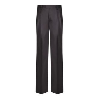 Lardini Pantalon en flanelle - Homme - Pantalons - Noir - Taille: L