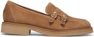 Luca Grossi Femme, Chaussures, Brun, Taille: 38 EU Sella Flat Shoe