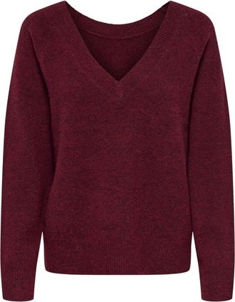 Only Onlrene Ls V-Neck Reversibel KNT Noos