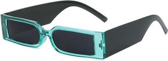 Generic Lunettes De Soleil Carr&eacute;es &Agrave; Petite Monture For Hommes, For Lext&eacute;rieur Et Les Femmes, For D&eacute;placements Quotidiens, D&eacute;coratives(Green)