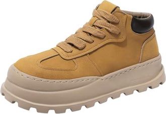 Generic Baskets l&eacute;g&egrave;res pour homme - Semelle &eacute;paisse - Chaussures d&eacute;contract&eacute;es - Chaussures de sport antid&eacute;rapantes - Augmentation de la hauteur - Chaussures