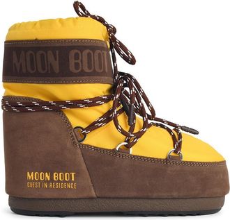 Moon Boot Bottes Moonboot Icon Low en polyamide jaune