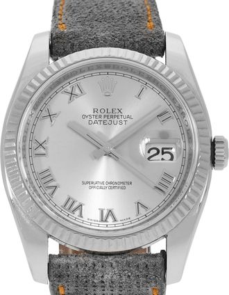Rolex Uhren - Datejust - Gr. unisize - in Silber - f&uuml;r Damen
