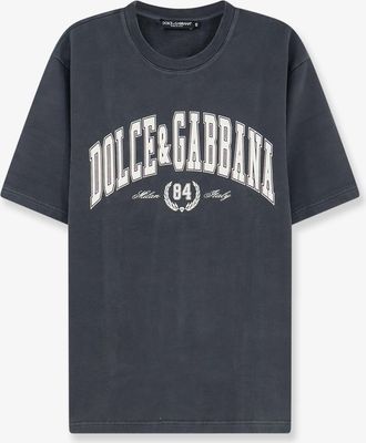 Dolce & Gabbana Cotton T-shirt with front print - DOLCE & GABBANA - gender_Man