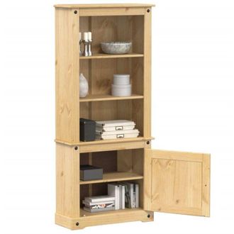 vidaXL Vidaxl - Buffet haut Corona 74x38x170 cm bois de pin massif