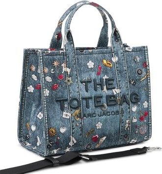 Marc Jacobs Tote bag imprim&eacute; en coton