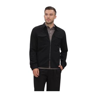 Stefano Lauran Sl-Caesar Overshirt - - Jackets - Herren - Schwarzk - 2XL