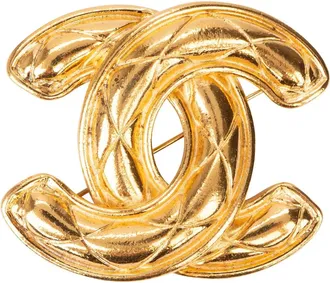 Chanel Halskette - Chanel CC Matelasse Brooch - Gr. unisize - in Mehrfarbig - f&uuml;r Damen