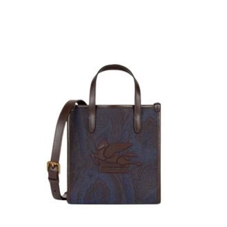 Etro Femme, Sacs, Bleu, Taille: ONE Size Love Trotter Small Jacquard Bag