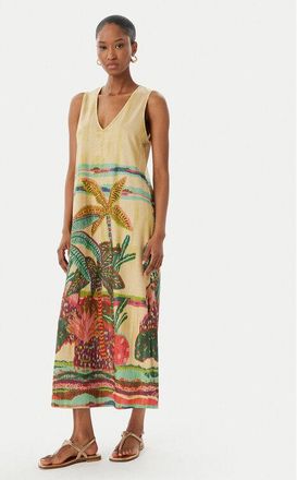 Lola Casademunt Sommerkleid LS2616038 Hellbeige Regular Fit