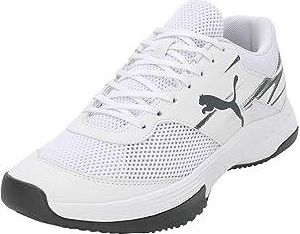 Puma Unisex Varion Ii Chaussures dintérieur, Puma White Shadow Gray, 42.5 EU