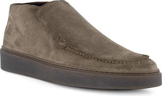 Rosso E Nero Herren Desert Boots grau Glattleder