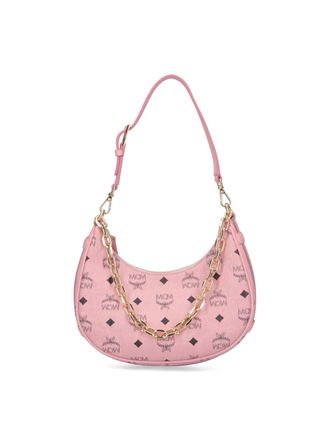 MCM Aren Crescent Hobo Bag