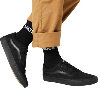 Vans Ward Sneaker f&uuml;r Kinder, Wildleder, Niedrig geschnitten (Schwarz)