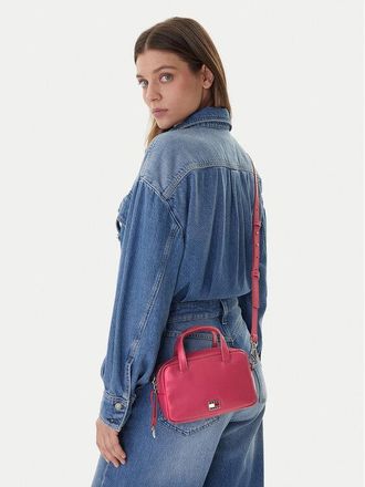 Tommy Jeans Handtasche Tjw City Trunk Crossover AW0AW18084 Rot