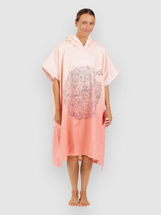 After Mind Set Poncho de surf rose