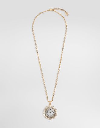 Dolce & Gabbana Halskette Mit Uhr - Mann Bijoux Gold Metall Pz