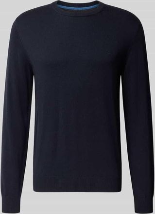 Christian Berg Regular Fit Strickpullover aus Baumwoll-Woll-Mix