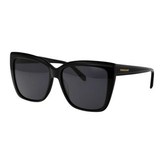 Ferragamo Sf1102S Sonnenbrille - - Accessories - Damen - Schwarzk - 58 MM