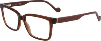 Liu Jo Femme, Accessoires, Brun, Taille: 52 MM Optical Frame