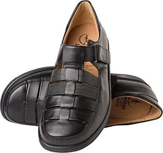 Ganter Homme Sensitiv Kurt-k Mocassins, Noir (Schwarz 0100), 42.5 EU X-Large