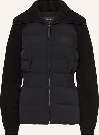 Mackage Daunenjacke Foxy Im Materialmix schwarz