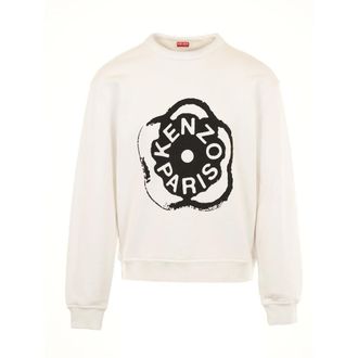Kenzo Homme, Sweatshirts et sweats &agrave; capuche, Blanc, Taille: S Boke Flower 2.0 Classic SweaT-shirt