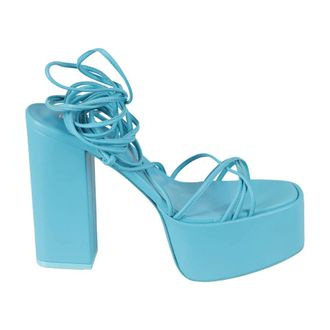 PARIS TEXAS Femme, Chaussures, Bleu, Taille: 40 EU Chaussures Plateforme Malena