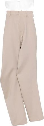 Charles Jeffrey Loverboy Loverboy by Charles Jeffrey, Homme, Pantalons, Beige, Taille: L Wide Pantalons