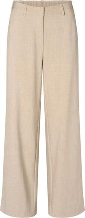 Rue de Femme RUE de Femme, Femme, Pantalons, Beige, Taille: 44 FR Pantalon large