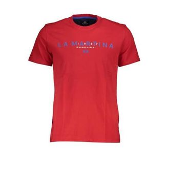 La Martina T-SHIRT MANICHE CORTE UOMO ROSSO