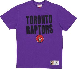 Mitchell & Ness NBA Legend&auml;res Toronto Raptors Tee - - Tops - Herren - Lila - XL