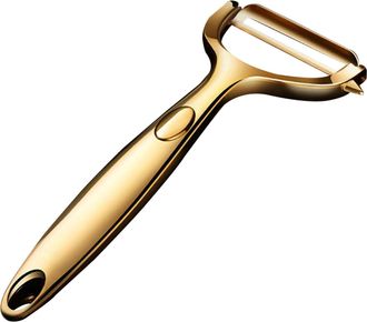 Generic Kartoffelsch&auml;ler aus Edelstahl - Kartoffelsch&auml;ler aus Edelstahl, multifunktionaler K&uuml;chensch&auml;ler f&uuml;r, Karotten, Y-Sch&auml;ler mit ergonomischem Griff