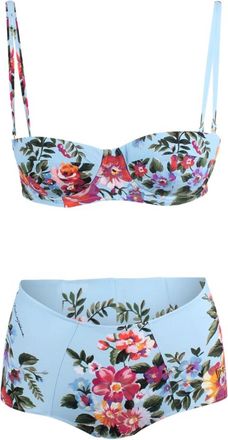 Dolce & Gabbana Femme, Maillots de bain, Multicolore, Taille: 38 FR Padded Balconette Bikini Set