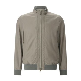 Woolrich Homme, Vestes, Vert, Taille: S Spring Lewis Bomber