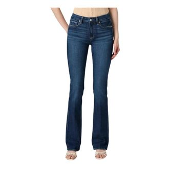 Paige Paige, Femme, Jeans, Bleu, Taille: W27 Manhattan Bootcut Jean