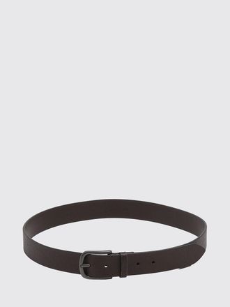 Orciani Ceinture en cuir martel&eacute; avec logo grav&eacute; et boucle ardillon en m&eacute;tal