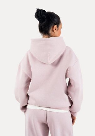 Smilodox Hoodie Thalea Kapuzenpullover Damen Oversize Fit mit K&auml;ngurutasche Relaxed Fit, Weiches Sweat Material, Logo-Stitching, Gym & Freizeit