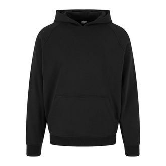 Urban Classics Cosy Kapuzenpullover f&uuml;r Herren Raglan&auml;rmel (Schwarz)