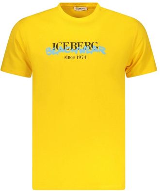Iceberg Kurz&auml;rmeliges T-Shirt - - Tops - Herren - Gelb - S