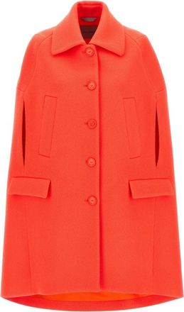 Balenciaga Cape Coat - - Jackets - Damen - Orange - 2XS