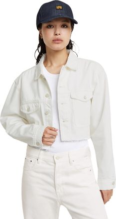 G-Star RAW Womens Jumpsuit Painter Short Overall ss Wmn, Grau (lt chalk gd D24394-D551-G377), M