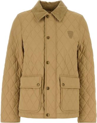 Burberry Gesteppte Jacke - Nude