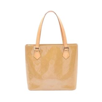 Louis Vuitton Sac cabas Monogram Vernis Pre-owned - Femme - Pre-owned - Beige - Taille: ONE Size