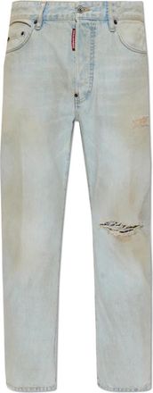 Dsquared2 Homme, Jeans, Bleu, Taille: 3XL Jeans droits