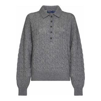 Polo Ralph Lauren Damen, Strickwaren, Grau, XSGr&ouml;&szlig;e
