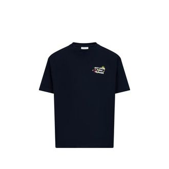 Dr&ocirc;le de Monsieur T-shirt brod&eacute; au dos en coton